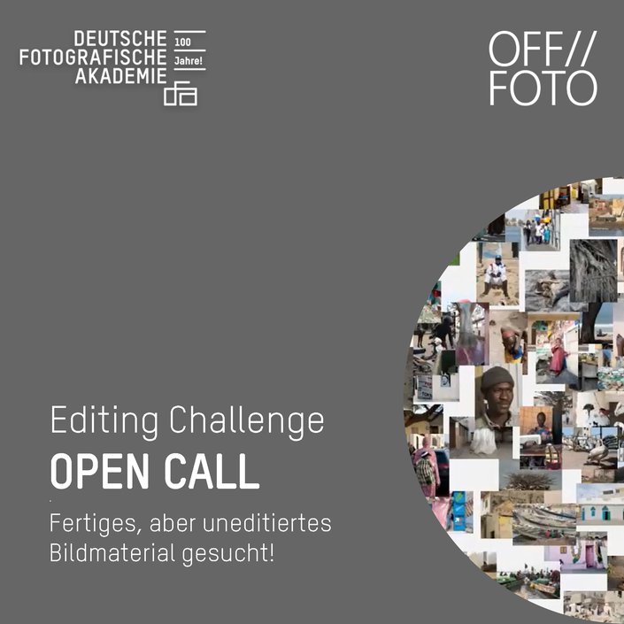 Open Call: Editing Challenge - Deutsche Fotografische Akademie