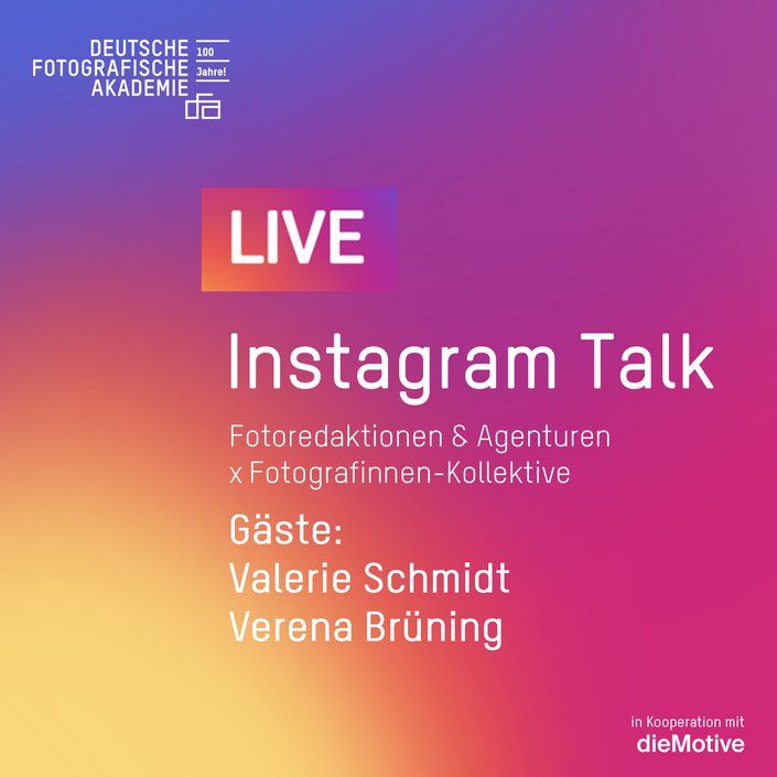 Zu Gast: Valerie Schmidt & Verena Brüning - Deutsche Fotografische Akademie